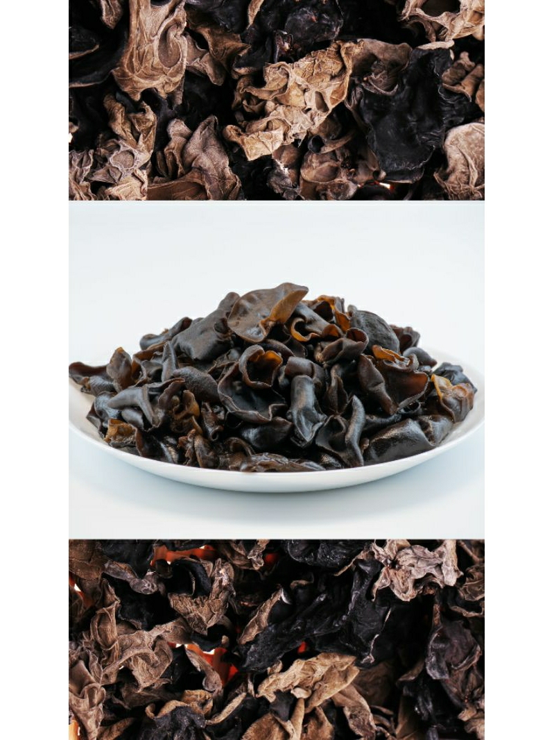 Jual (Mix GRADE A & B) Jamur Kuping Hitam Kering Campur | Shopee Indonesia