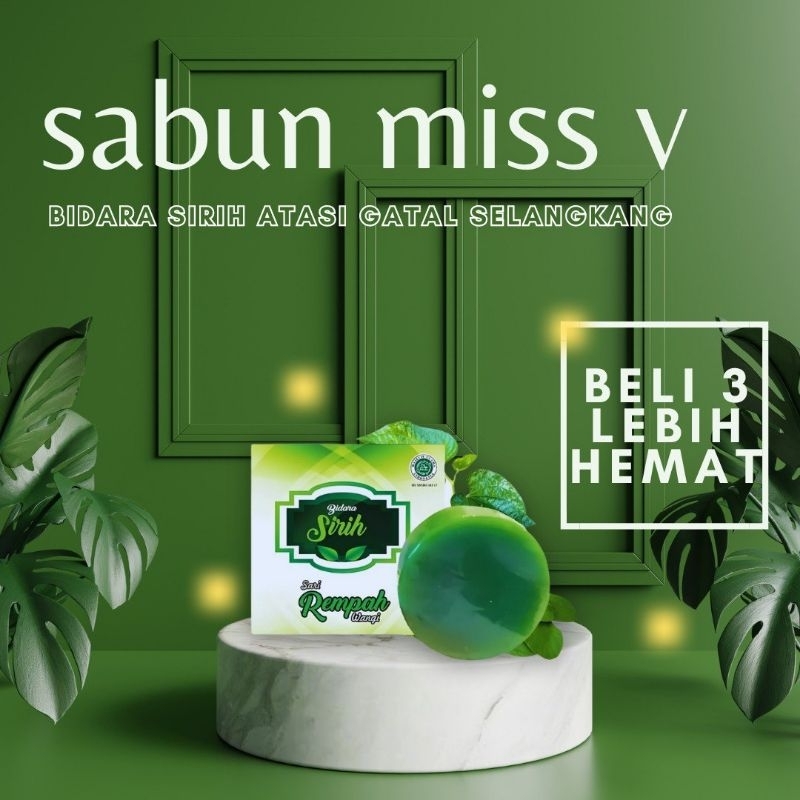 Jual SABUN MISS V HERBAL AMPUH KEPUTIHAN GATAL DIAREA KEWANITAAN DAN ...
