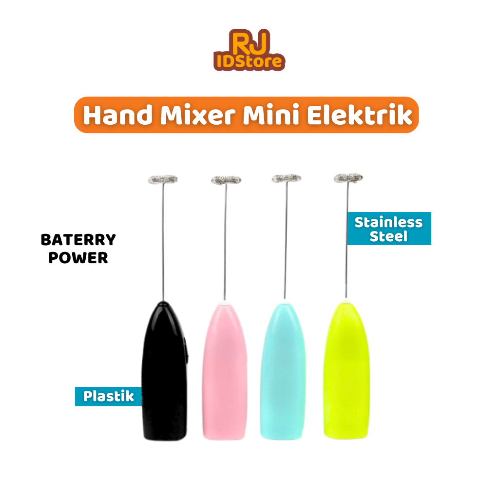 Jual Hand Mixer Mini Elektric Hand Mixer Pengaduk Kopi Mixer Pengocok ...