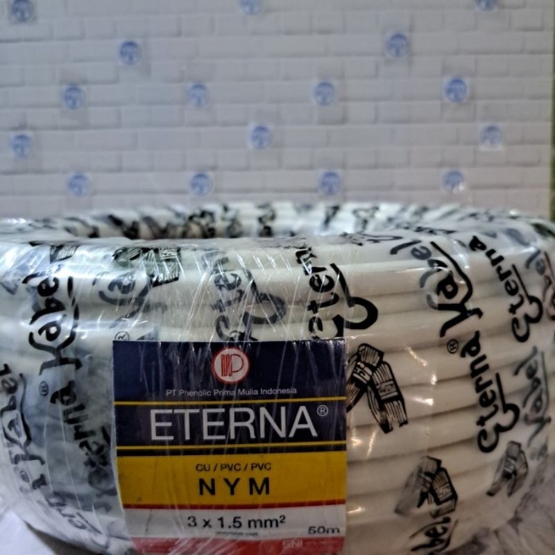 Jual Kabel Eterna NYM 3x1.5 Per Meter | Shopee Indonesia