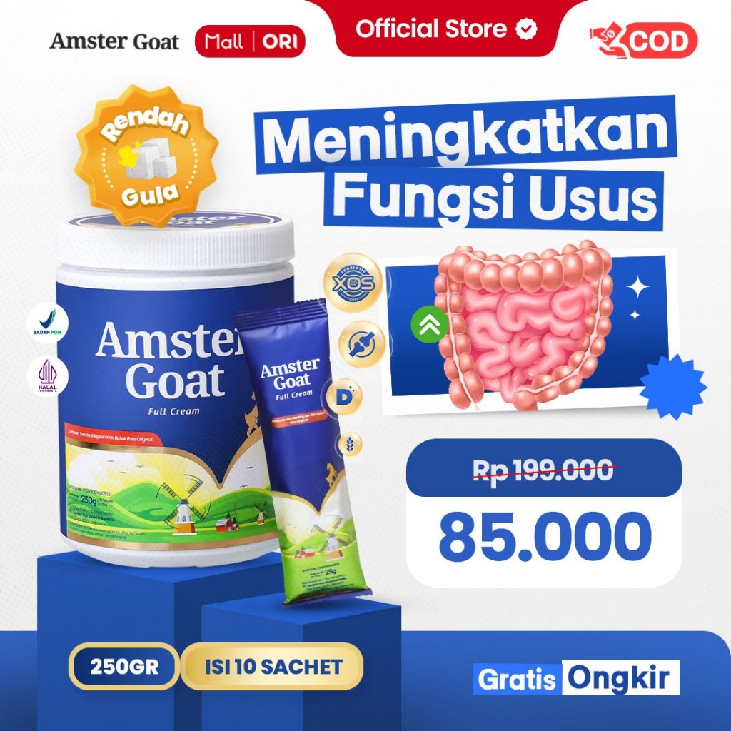 Jual AMSTER GOAT - Susu Kambing Amstergoat Membantu Meningkatkan Fungsi ...