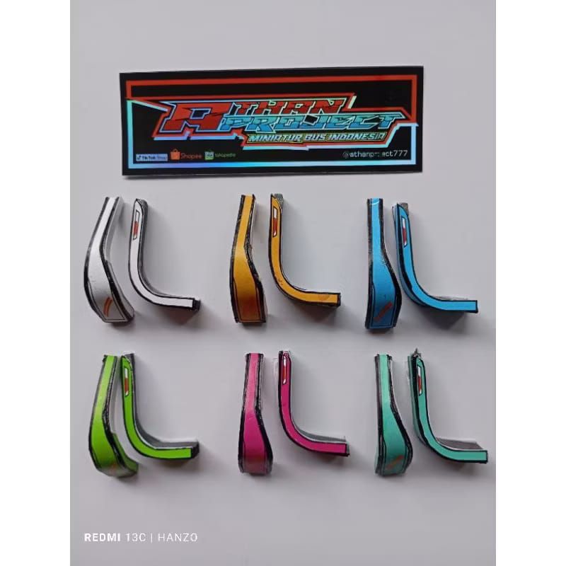 Jual Miniatur spion Bus JB5 Skala 1:50 kanan kiri toy mainan | Shopee ...