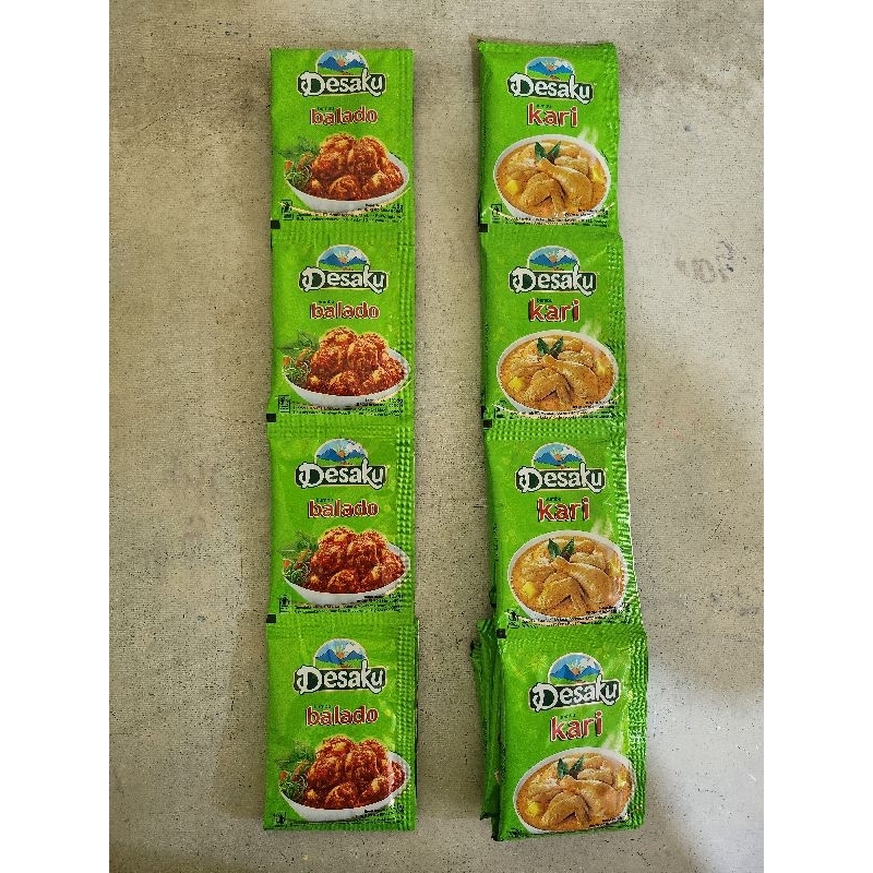 Jual Bumbu Bubuk Kari / Balado Desaku Kemasan Sachet | Shopee Indonesia