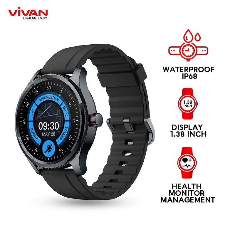 Jual VIVAN VWY23 Smartwatch Waterproof Ip68 Professional Health ...