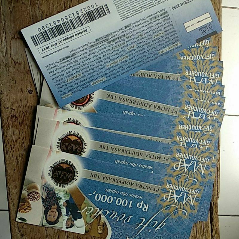 Jual Voucher MAP nominal 100k | Shopee Indonesia