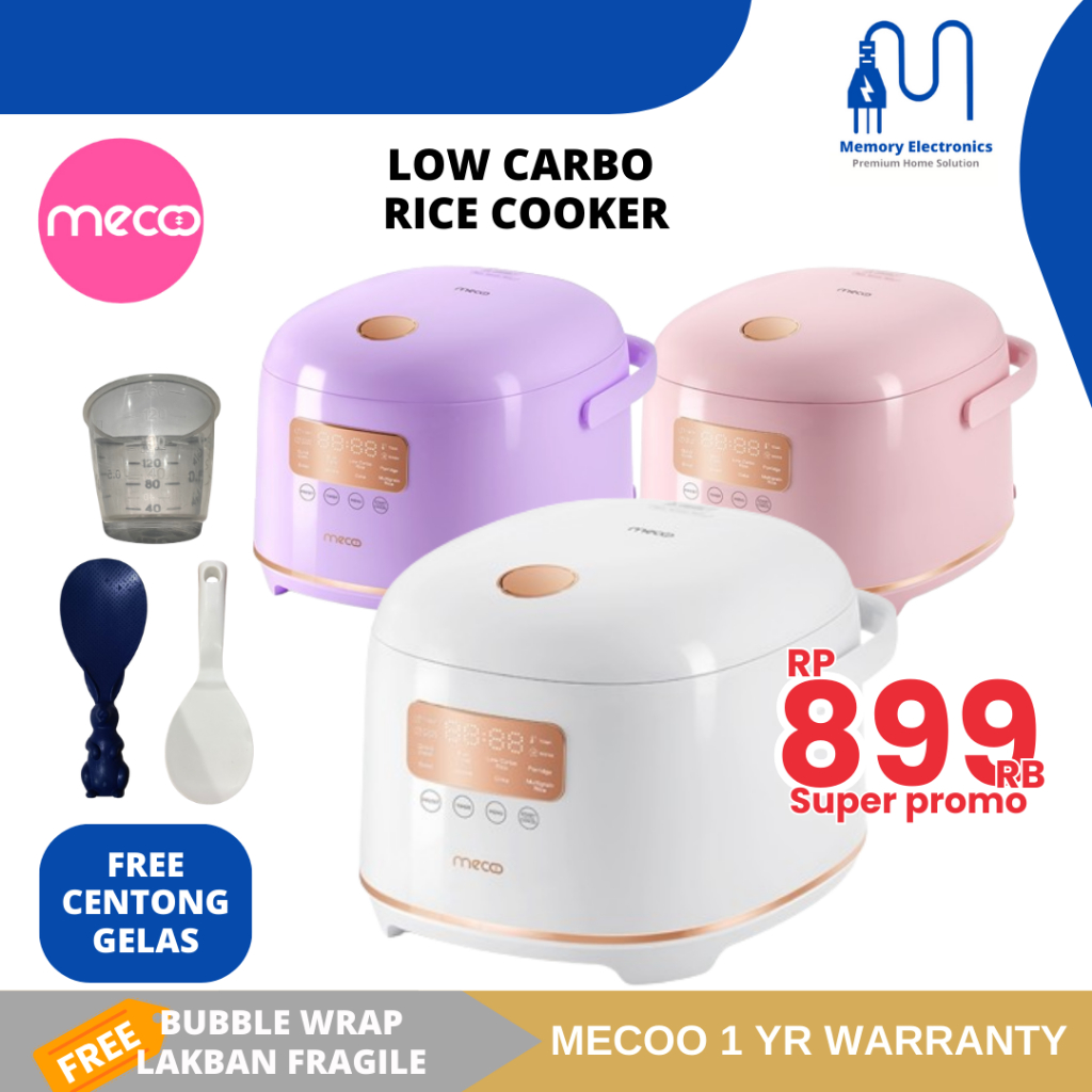 Jual Mecoo Rice cooker Low Watt Low Carbo Low Sugar Penanak Nasi ...
