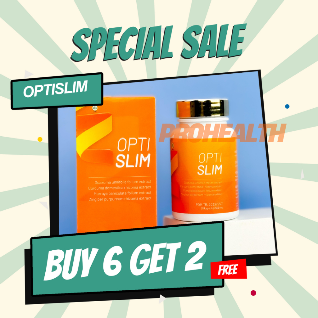 Jual Optislim Herbal Diet Original 20 Kapsul (8 botol) | Shopee Indonesia