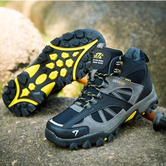 Jual Sepatu Gunung Hiking SNTA 481 Original Unisex Mid Series Camping ...