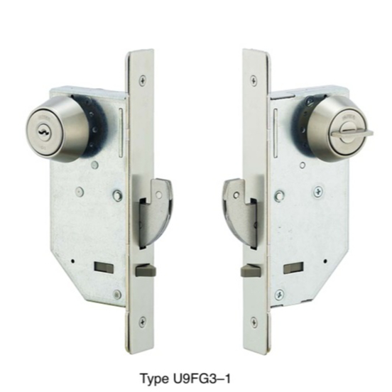 Jual Sliding Lock Miwa U9 FG3-1 BS51 DT40 BK Black Matte | Shopee Indonesia