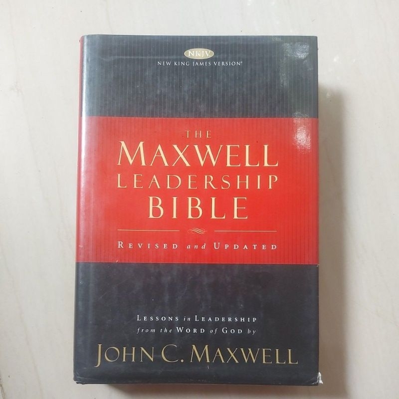 Jual Buku THE MAXWELL LEADERSHIP BIBLE Revised and Updated John C ...