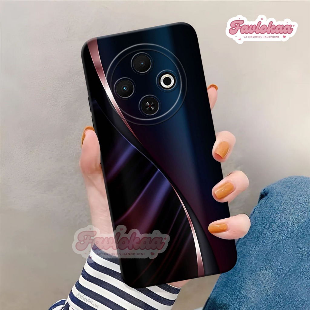 Jual (FL02) Case TECNO SPARK 30C Terbaru softcase Procamera Lentur ...