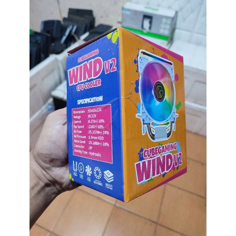 Jual gaming cube wind v2 cpu fan | Shopee Indonesia