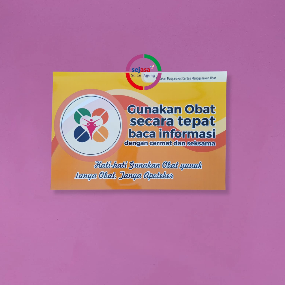 Jual Poster Edukasi Gunakan Obat Secara Tepat dan Aman | Poster ...