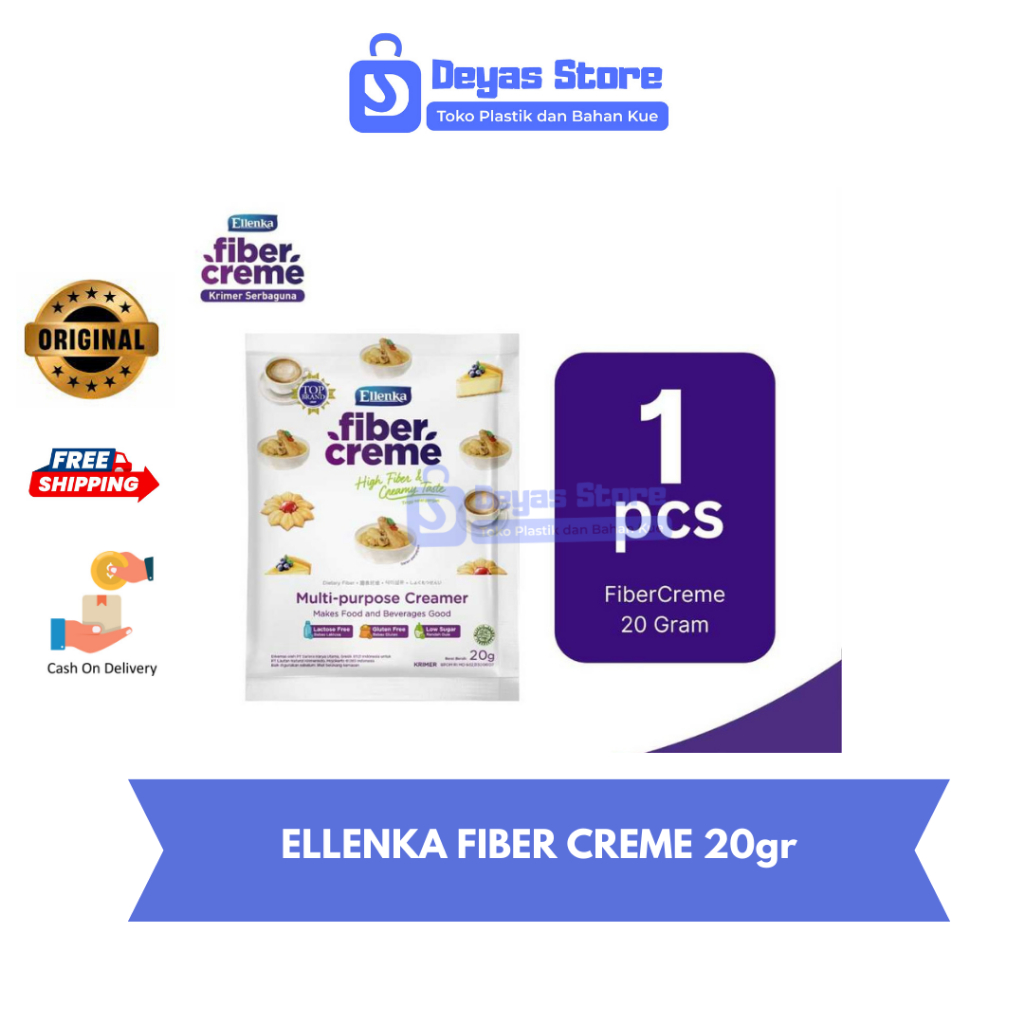 Jual Ellenka Fiber Creme 20gr - Krimer | Shopee Indonesia
