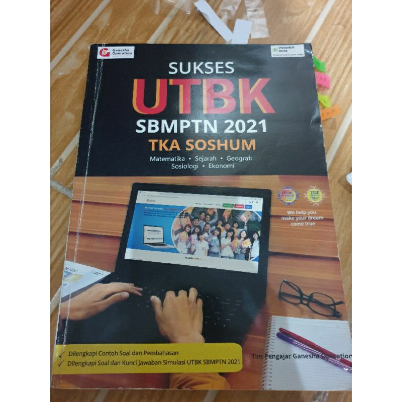 Jual Ganesha Operation Sukses UTBK SBMPTN 2021 TKA Soshum | Shopee Indonesia