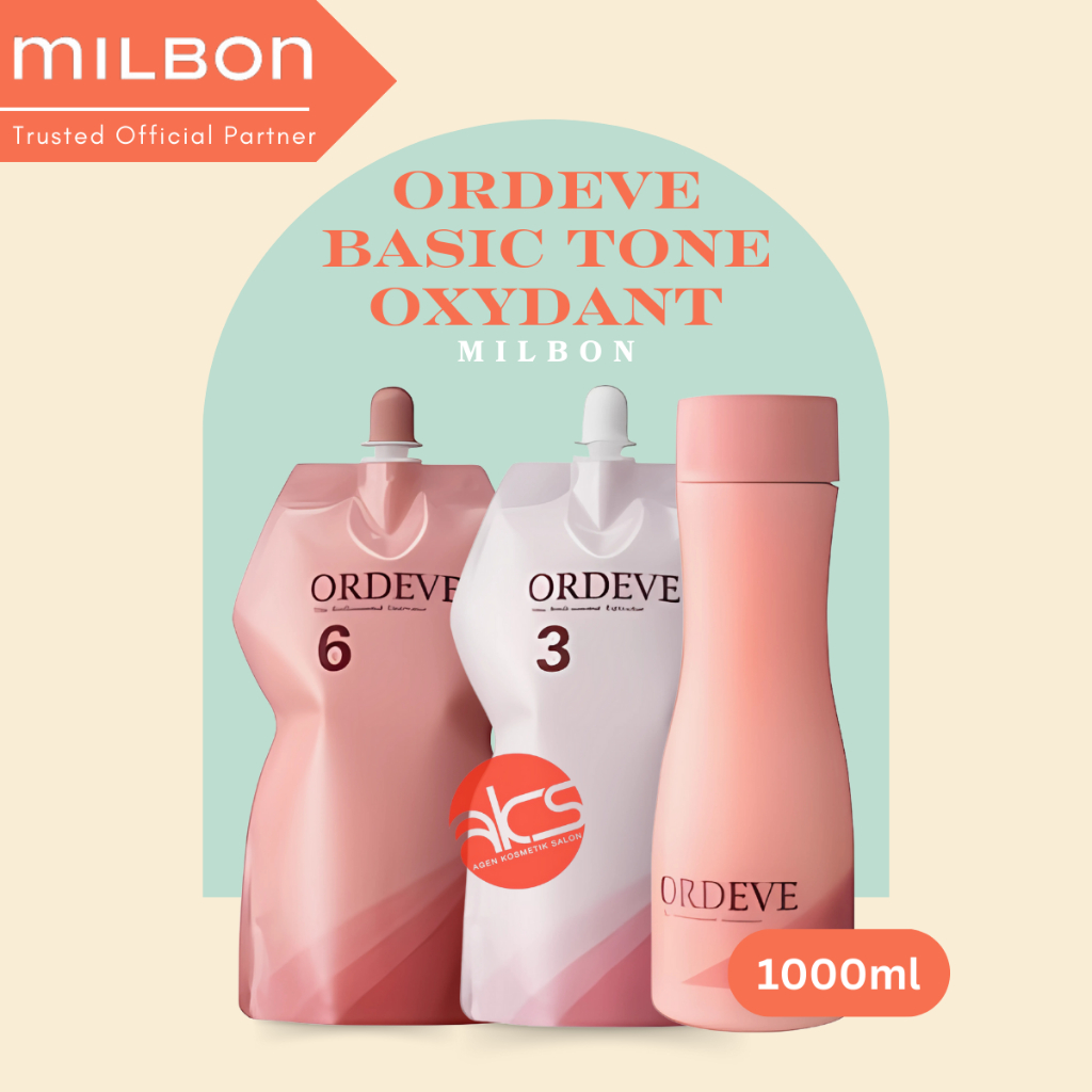 Jual NEW OXYDANT CAT RAMBUT JEPANG MILBON ORDEVE 1000ml | Shopee Indonesia