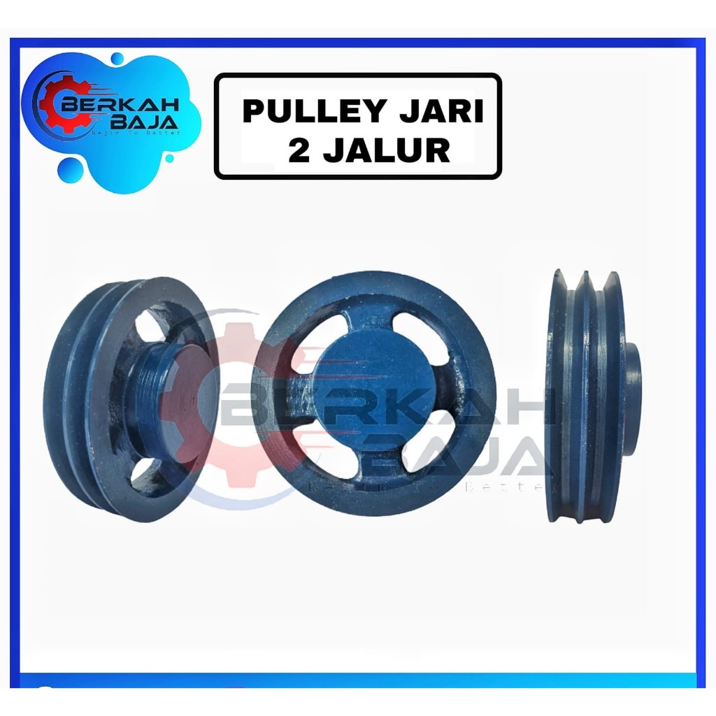 Jual Pulley B2 x 12 inch jari pully poli | Shopee Indonesia
