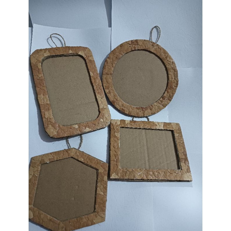 Jual prakarya anak sekolah pigura dari kardus dan kulit telur/DIY ...
