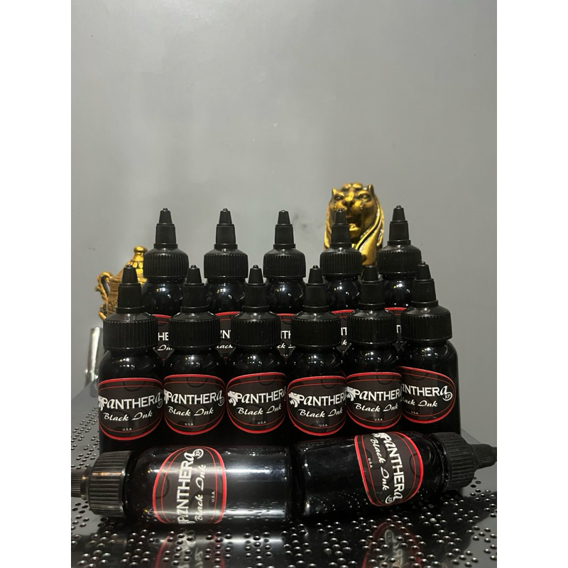 Jual PANTHERA BLACK TATTOO INK 120ml / TINTA TATTOO PANTHERA / TINTA ...
