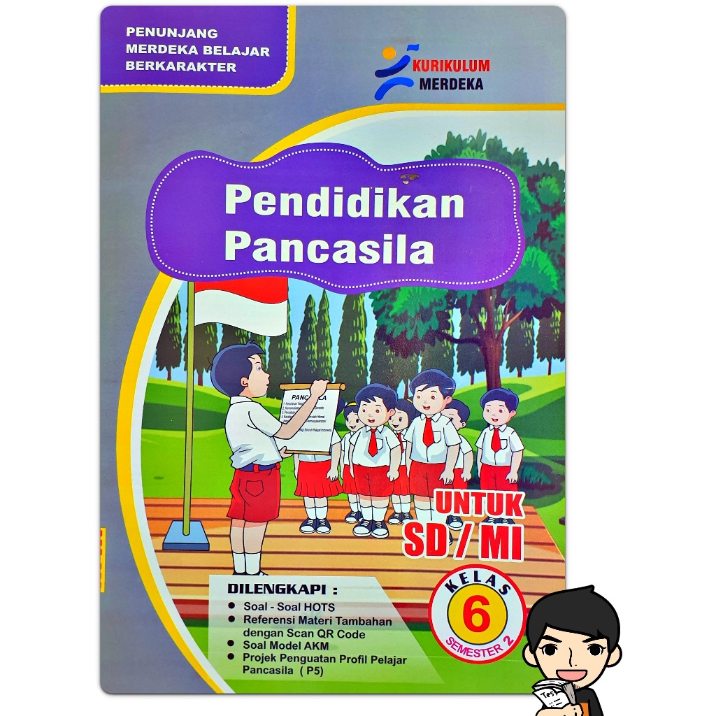 Jual BUKU LKS PP PENDIDIKAN PANCASILA PKN PPKN SD KELAS 6 SEMESTER 2 KURIKULUM MERDEKA 2024-2025 ...
