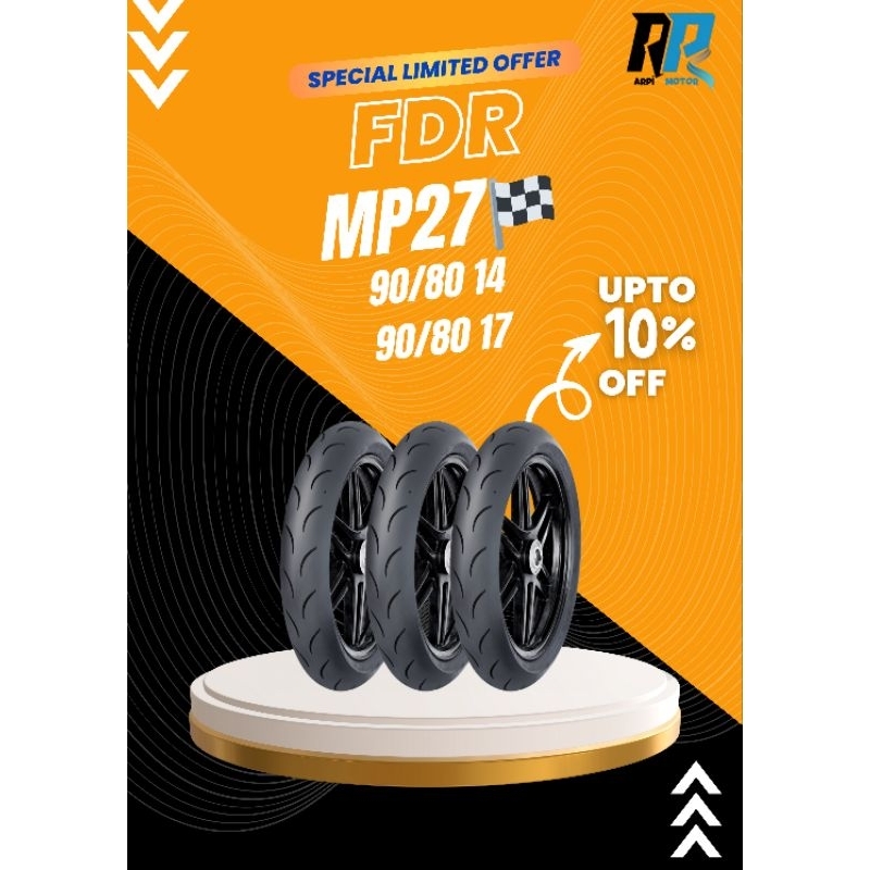 Jual Ban MP 27 Ukuran 90/80-14 90/80-17 Produksi Tahun 2024 | Shopee ...