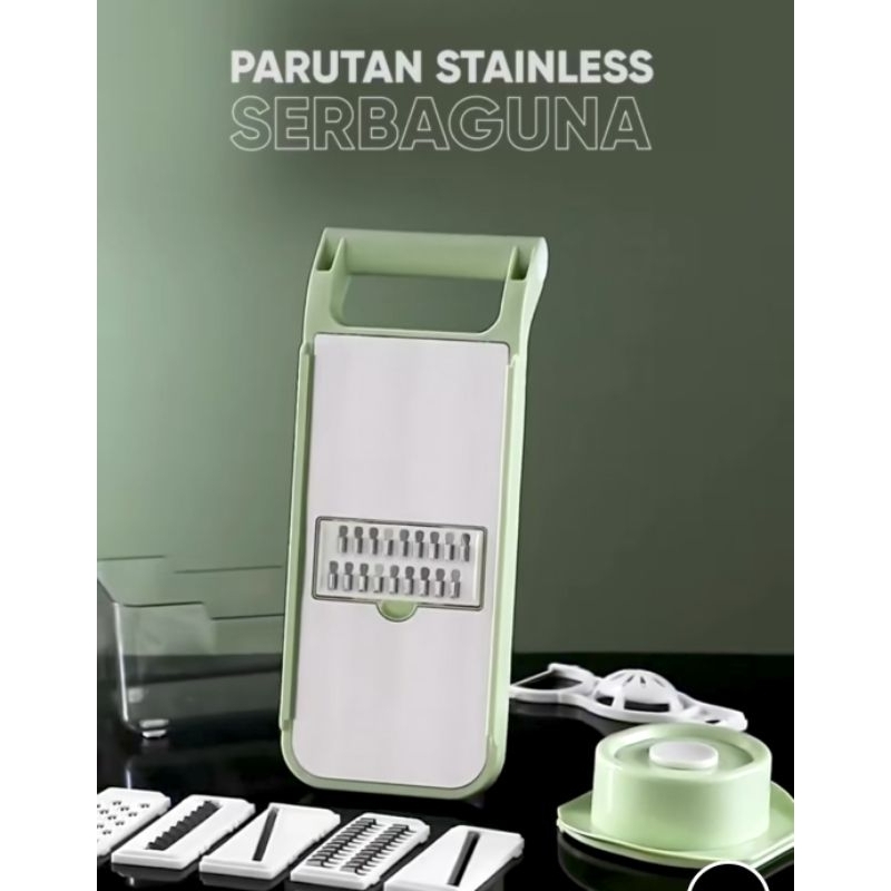 Jual Parutan Sayur Dan Buah Serbaguna 8in1 Vegetable Cutter Pemotong ...