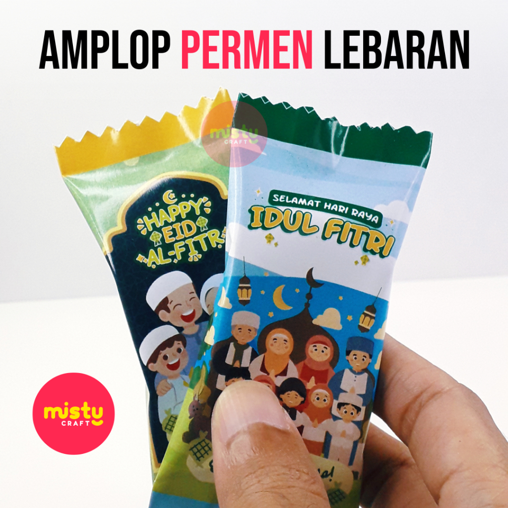 Jual Amplop Lebaran CUSTOM (Kemasan Permen) | Shopee Indonesia