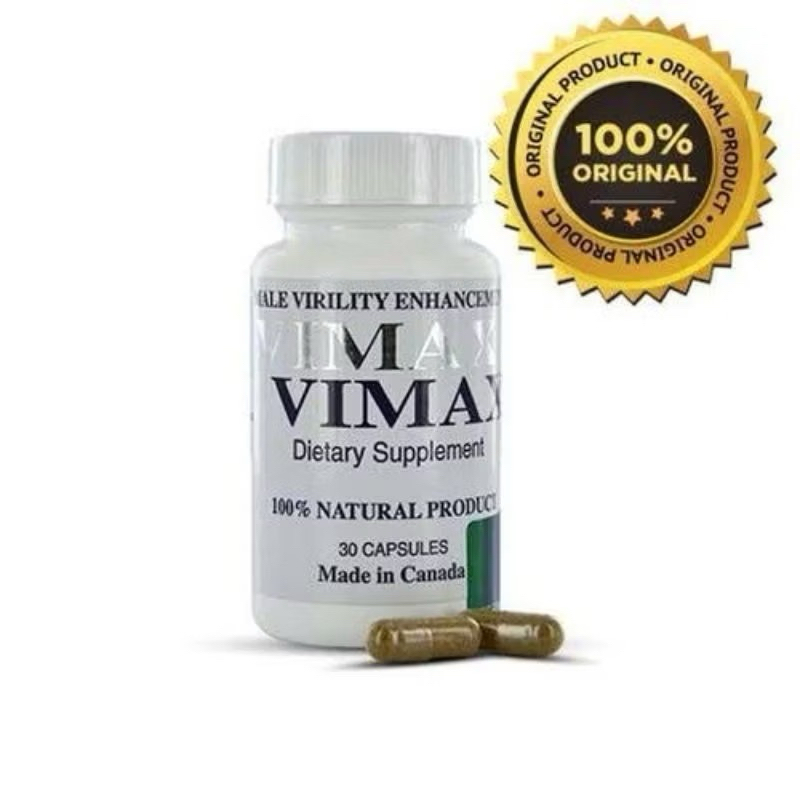 Jual Vimax Kapsul Original 100% Pebesar Panjangin P Permanen | Shopee Indonesia