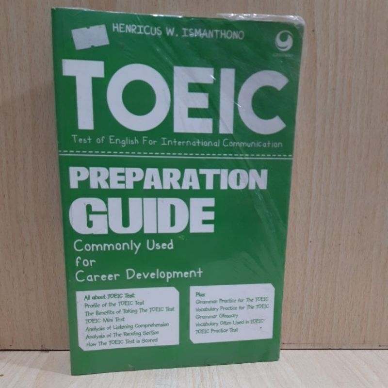 Jual buku original " TOEIC PREPARATION GUIDE. | Shopee Indonesia