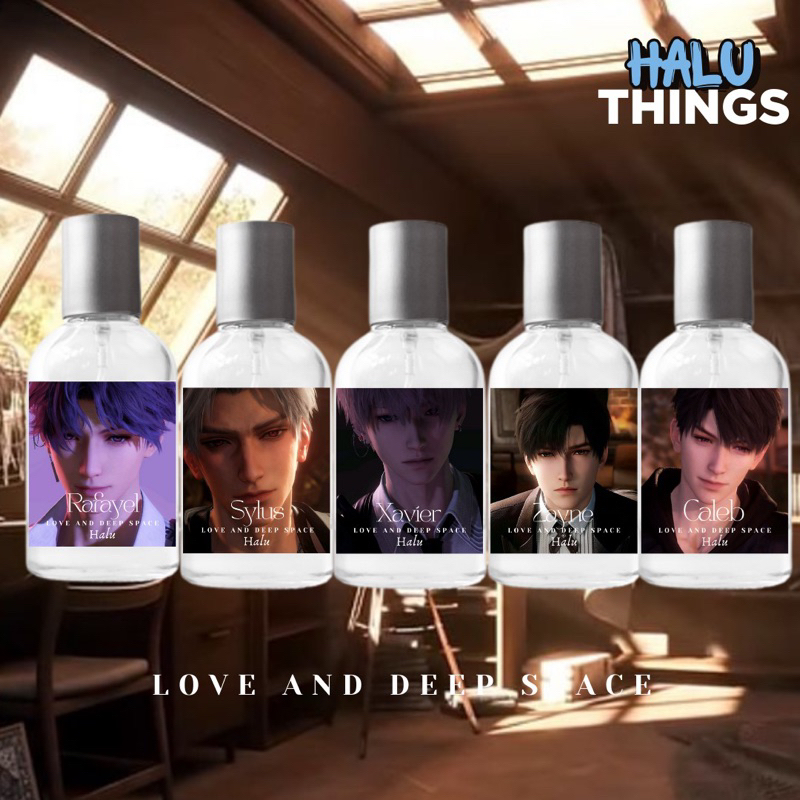 Jual Love and Deepspace Perfumes | SYLUS X CALEB X ZAYNE X RAFAYEL X ...