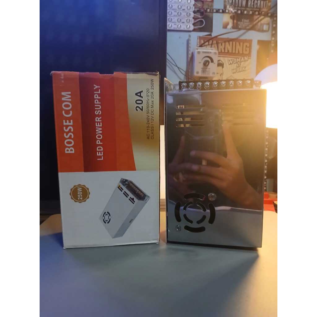 Jual Adaptor Bossecom Indoor 20A / 250W | Shopee Indonesia
