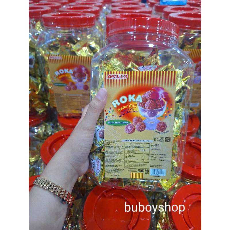 Jual ROKA APOLLO Wafer Ball [ Roka 210g / Roka 420g ] | Shopee Indonesia