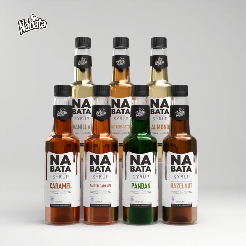 Jual Syrup NABATA Premium All Varian 760 ml Sirup Flavoured Minuman ...