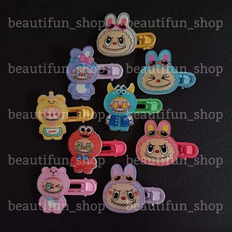 Jual Jepit rambut karakter labubu 1pc jepit labubu anak jepit rambut ...