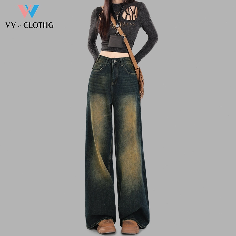 Jual VV - Clothg - Loose Jeans Celana jeans wanita-Celana jins warna ...
