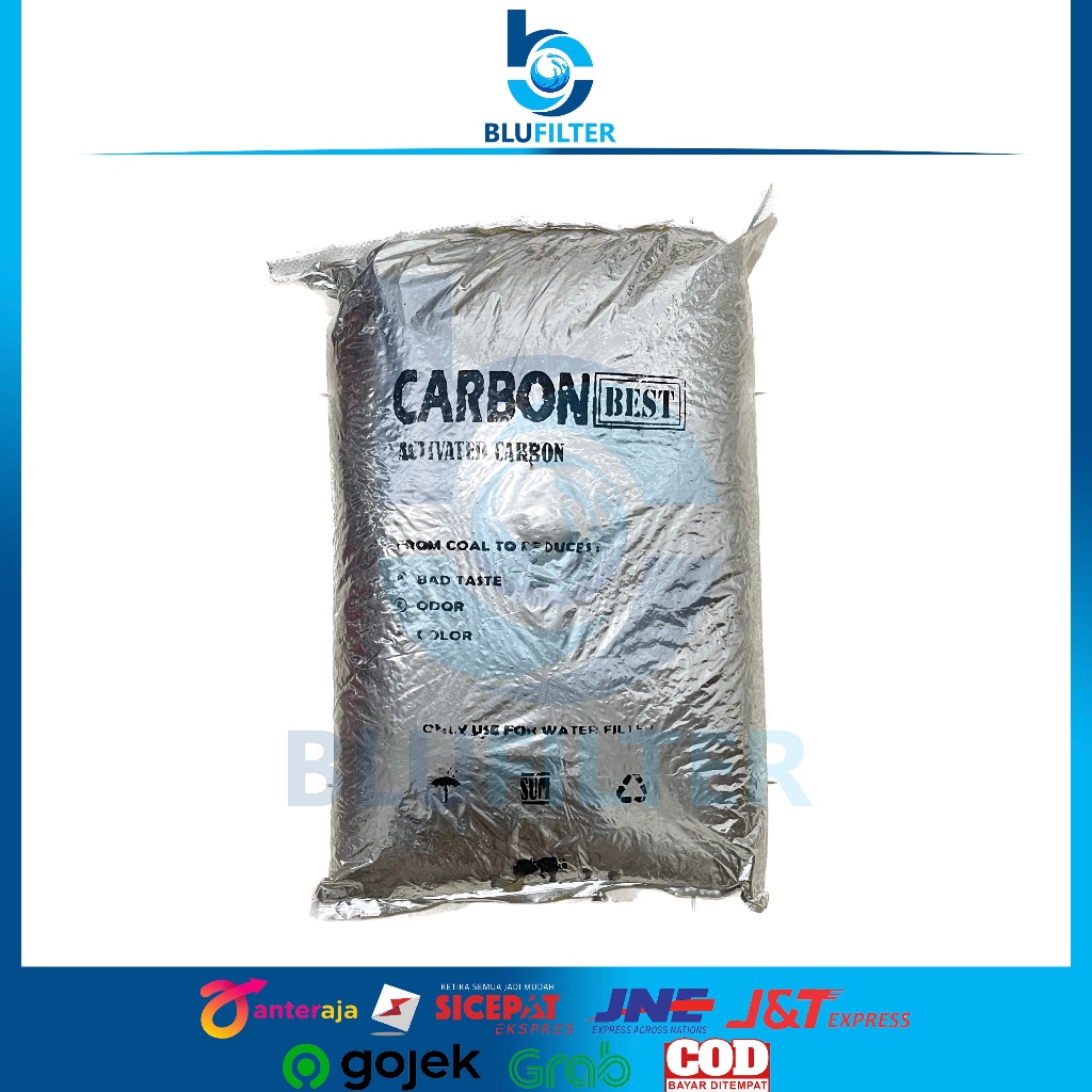 Jual CARBON BEST / KARBON AKTIF BEST ACTIVATED CARBON 25 KG / MEDIA ISI ...