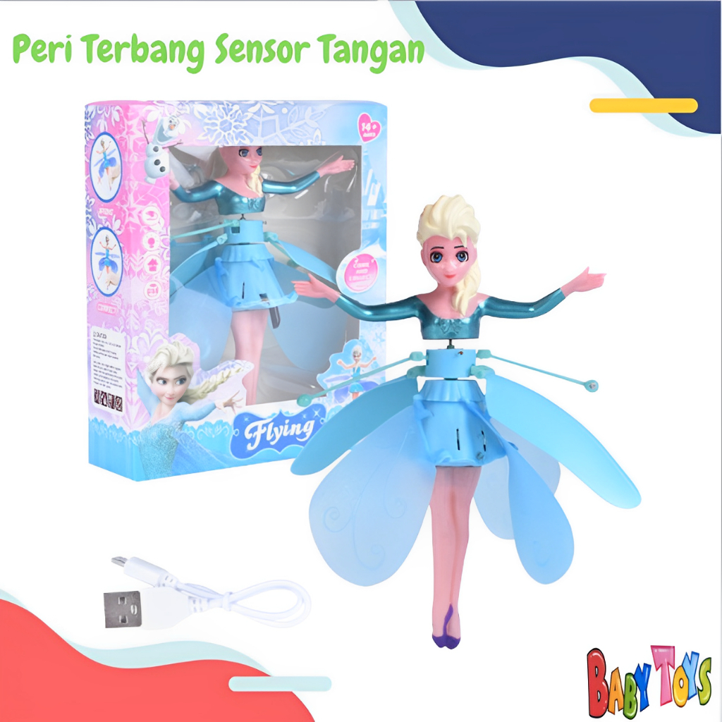 Jual BabyToys Mainan Peri Terbang Ajaib Sensor Tangan Mainan Anak ...