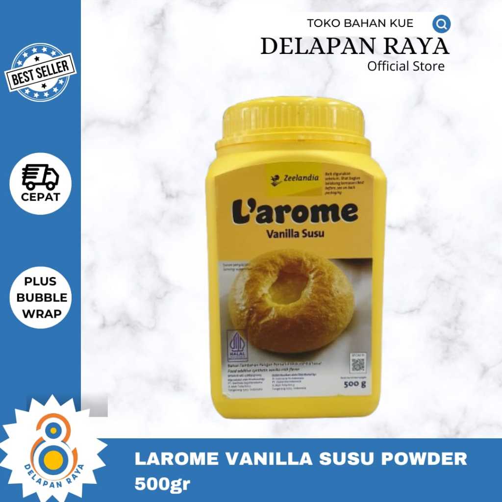 Jual LAROME VANILLA SUSU POWDER 500GR - 8Ray | Shopee Indonesia
