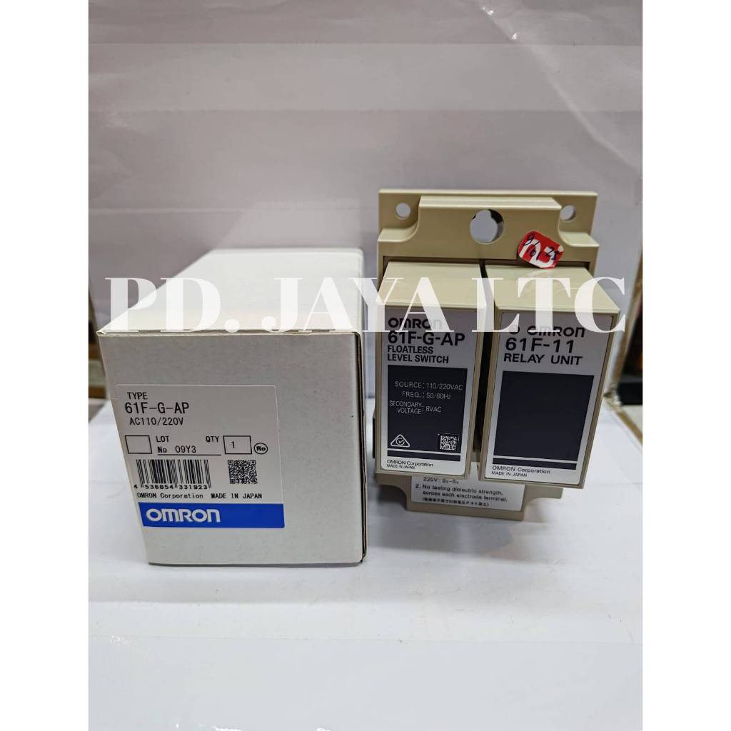 Jual Omron Floatless Level Switch Water Level Control AC110V/220V WLC 61F-G-AP | Shopee Indonesia