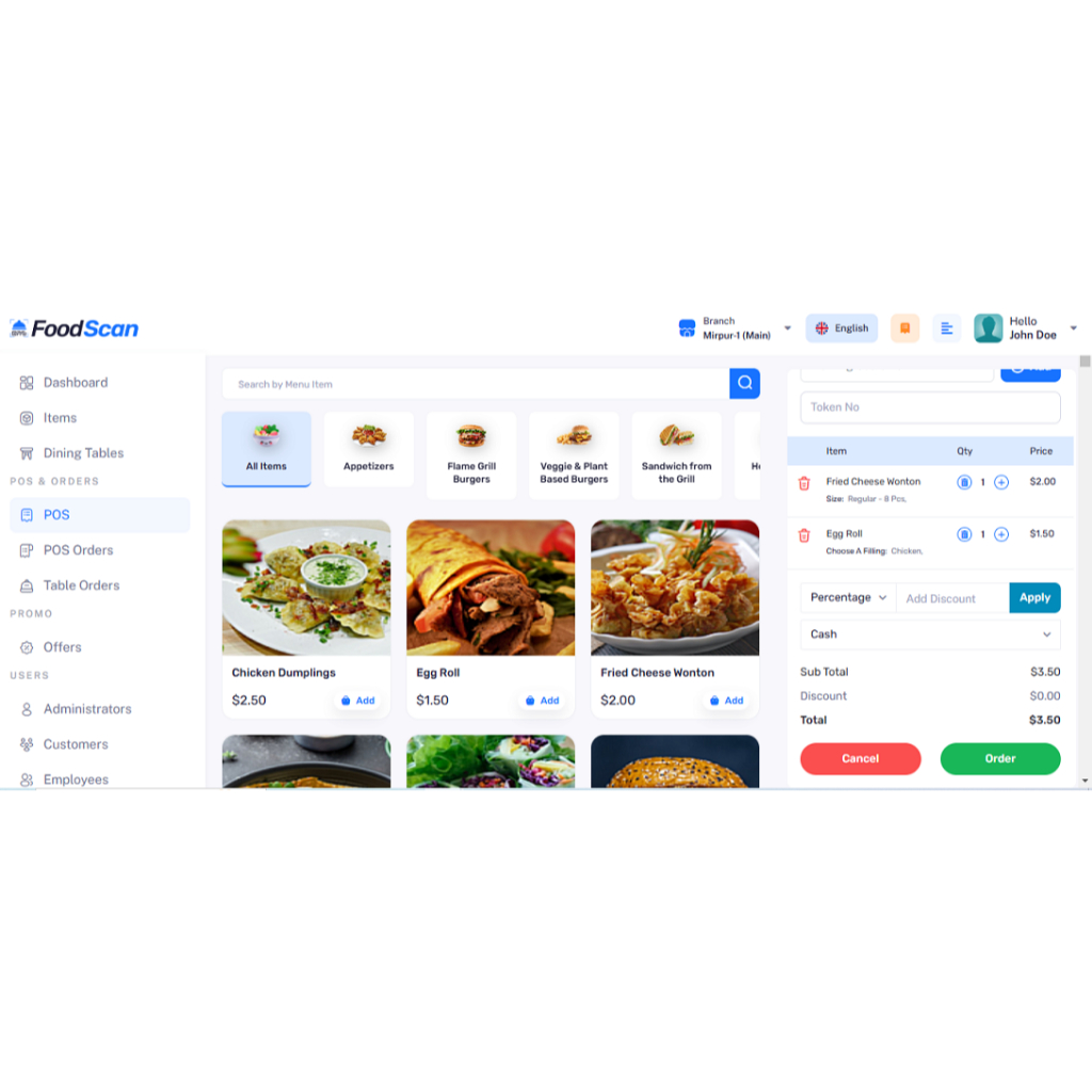 Jual Aplikasi Web POS Food Order Scan QR Code | Shopee Indonesia