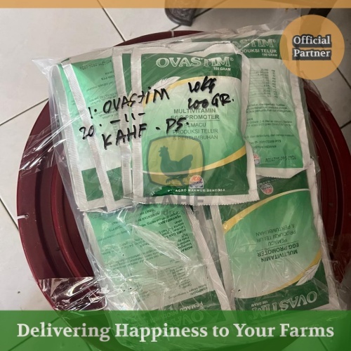 Jual Ovastim 1 kg 10 Sachet 100 gram Multivitamin Egg Promotor Pemicu ...