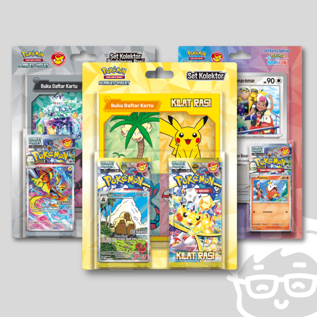 Jual Set Kolektor Kilat Rasi - Bimbingan Rasi Set Spesial Horizon Kartu Pokemon Bahasa Indonesia ...