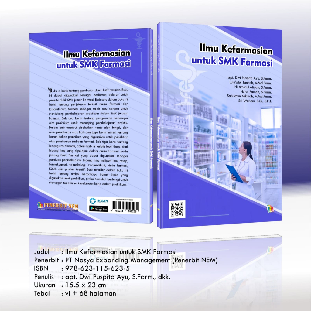 Jual Buku Ilmu Kefarmasian untuk SMK Farmasi | Shopee Indonesia