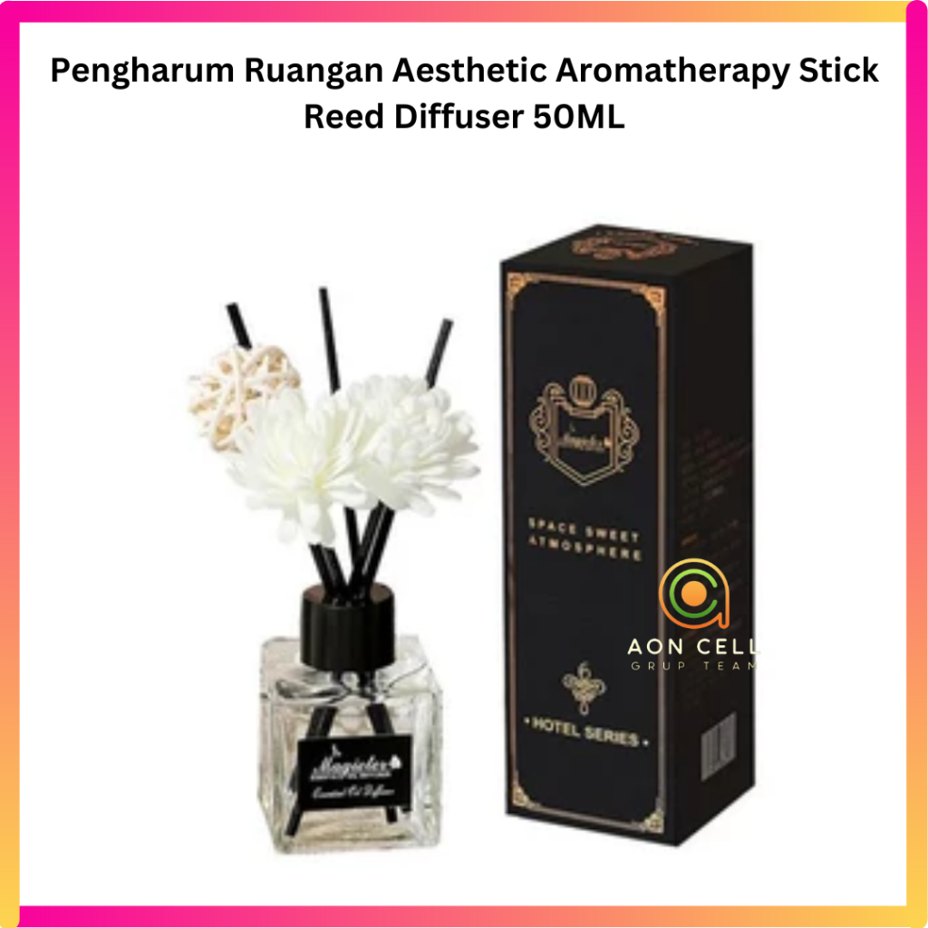 Jual Pengharum Ruangan Aesthetic Aromatherapy Stick Reed Diffuser 50ML ...