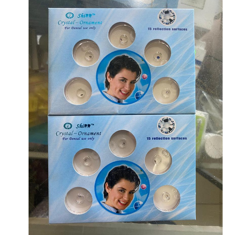 Jual Diamond gigi mix color dan clear | Shopee Indonesia