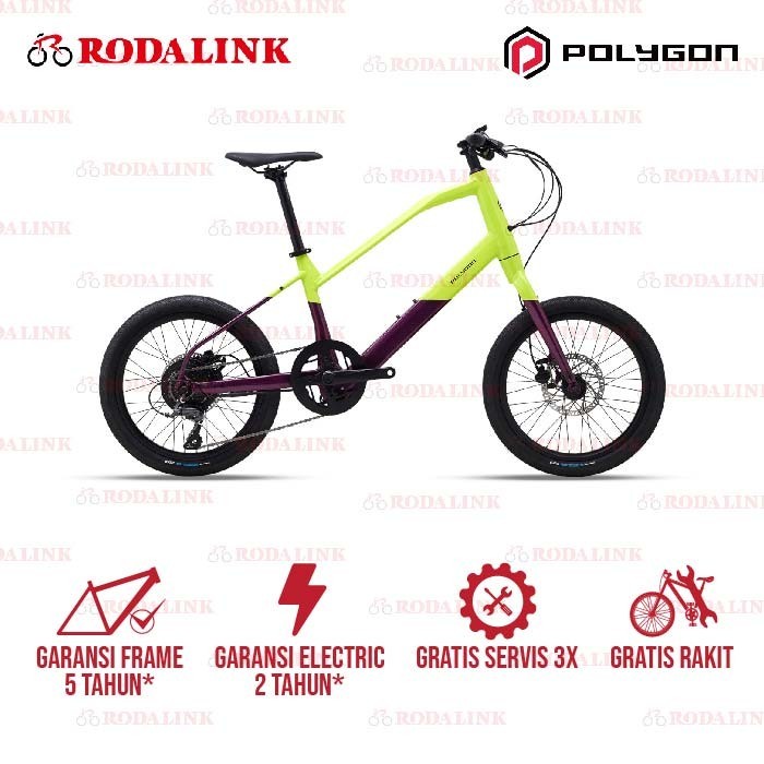 Jual Polygon Ebike Sepeda Elektrik Perkotaan Gili Velo Commuting Bike ...