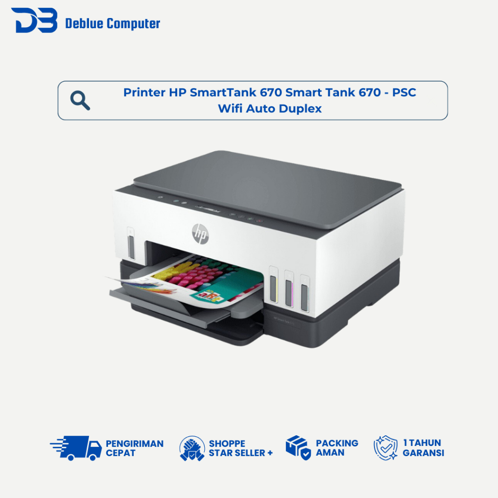 Jual Printer HP SmartTank 670 Smart Tank 670 - PSC Wifi Auto Duplex ...