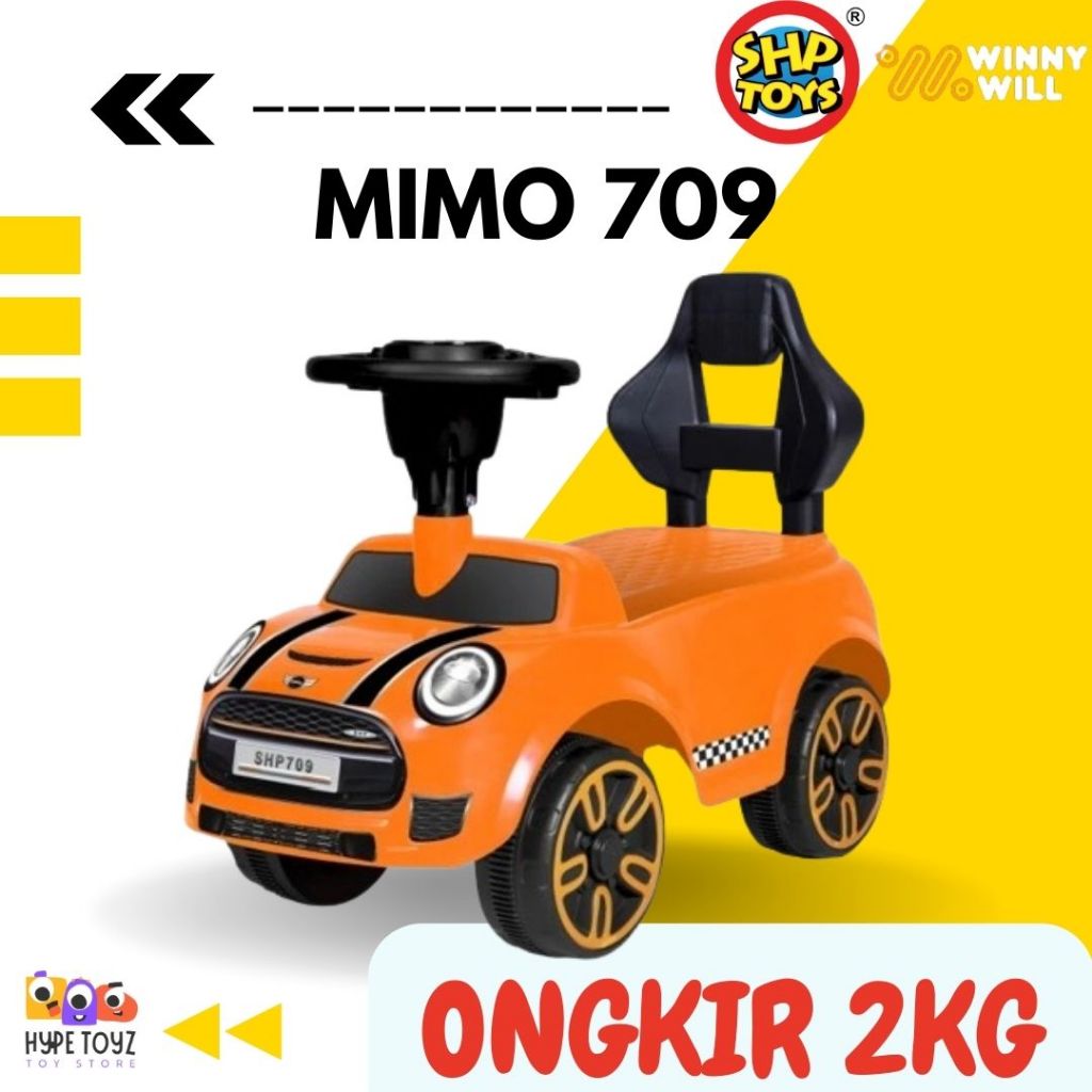 Jual Mainan Anak Maenan Tunggang Dorong Mobil Mobilan Minicooper MIMO ...