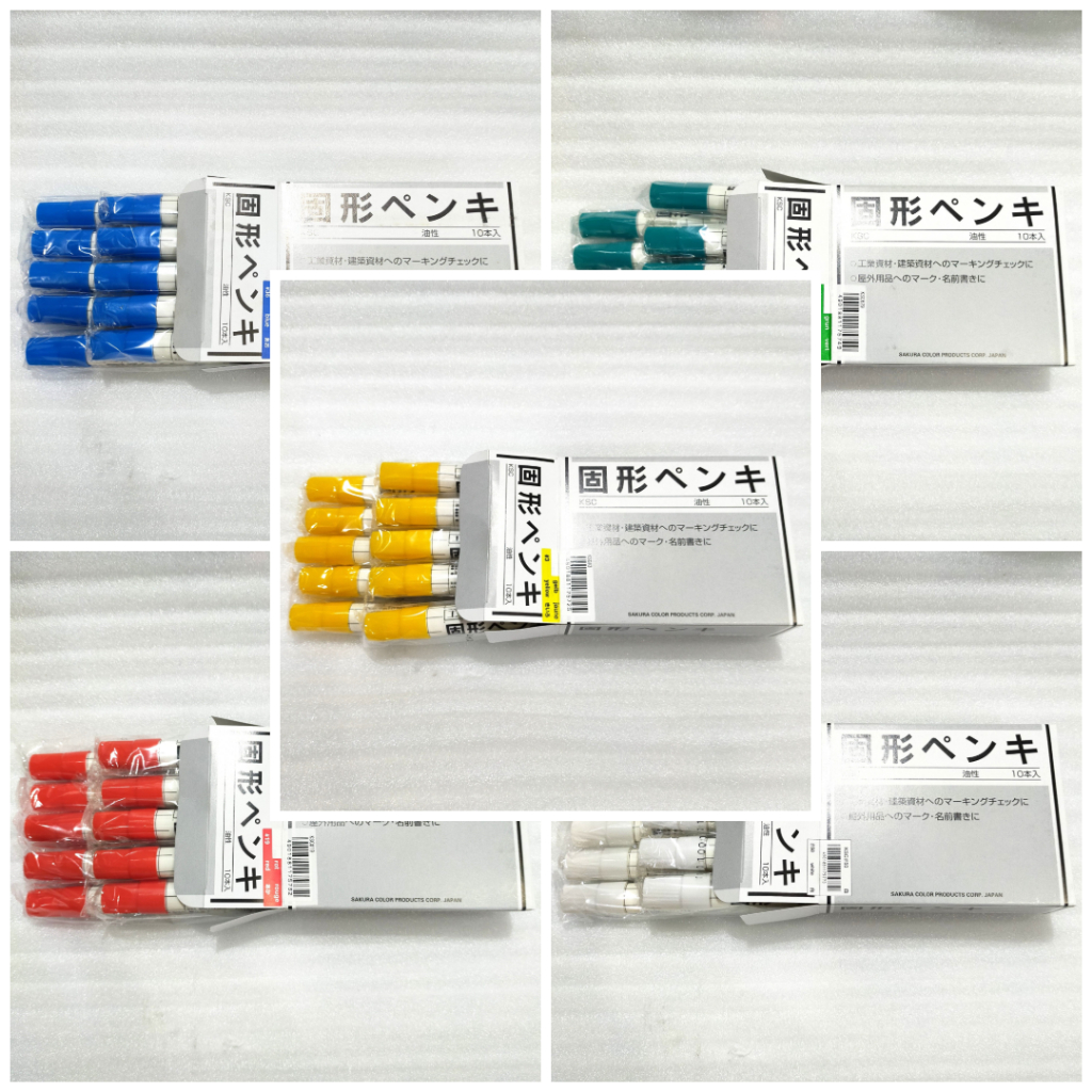 Jual SAKURA Original Solidified Marker ( Blue / Green / Red / White ...