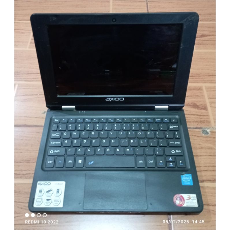Jual Notebook Axioo N10/My Book Intel Celeron DDR3 kondisi MATOT tidak ...